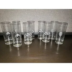 Jack Daniels | Dining | 9 Set Jack Daniels Tennessee Clear Highball ...